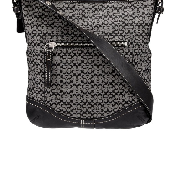 Coach | Bags | Coach 207 Soho Mini C Black And Gray Crossbody Bag Great ...